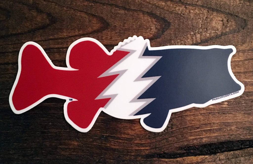 Premium Vinyl Bass Decal – Pesca Muerta